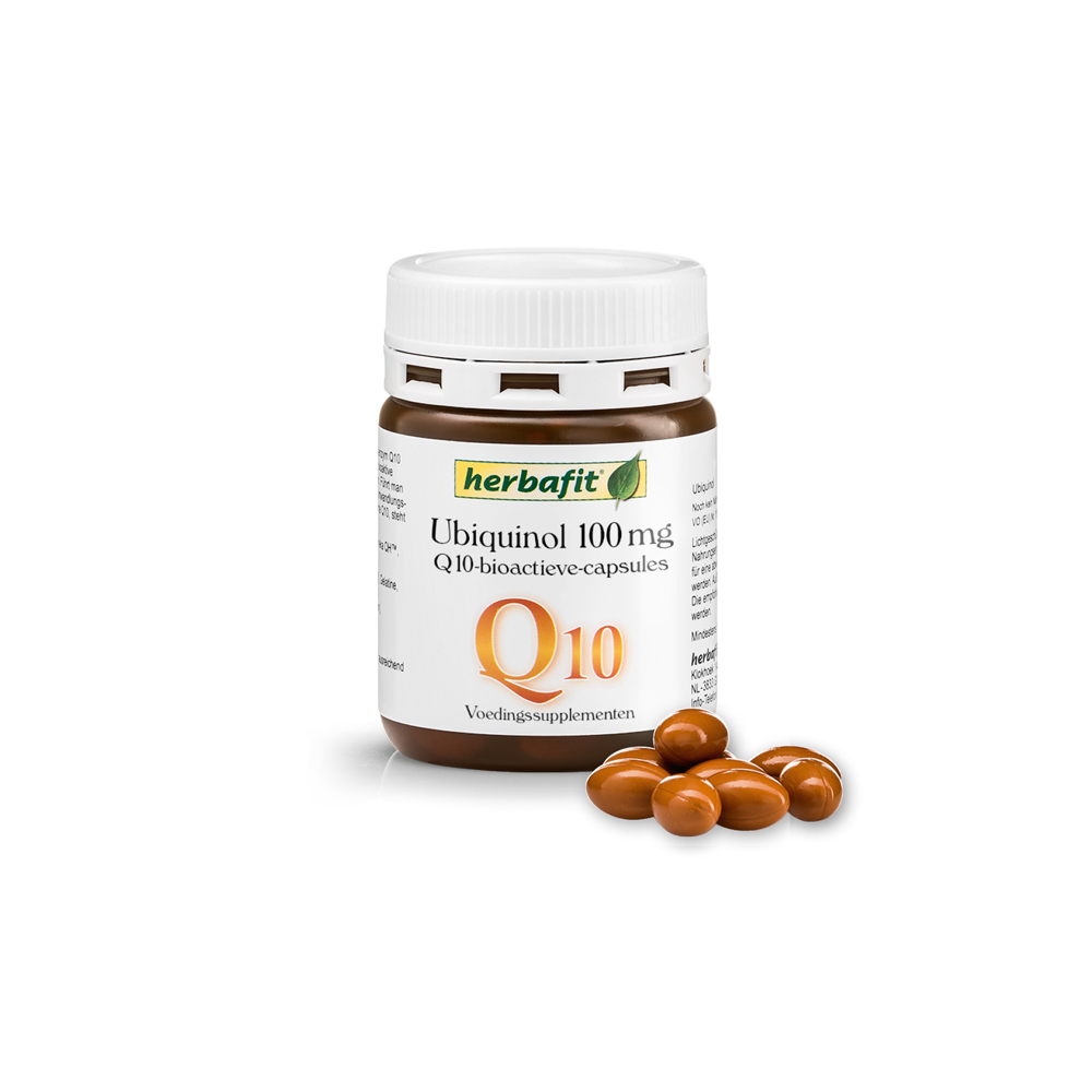 Ubiquinol 100 mg Q10-bioactieve-capsules goedkoop online kopen | Herbafit